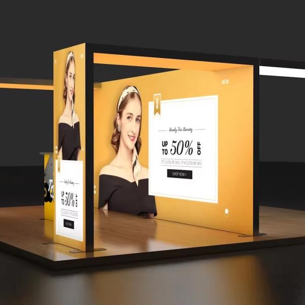 Quality Freestanding Seg Light Box Advertising Light Box Easy To Assemble for sale