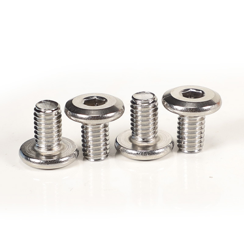 Quality 201 stainless steel flat head chamfered hexagon socket head screws furniture for sale