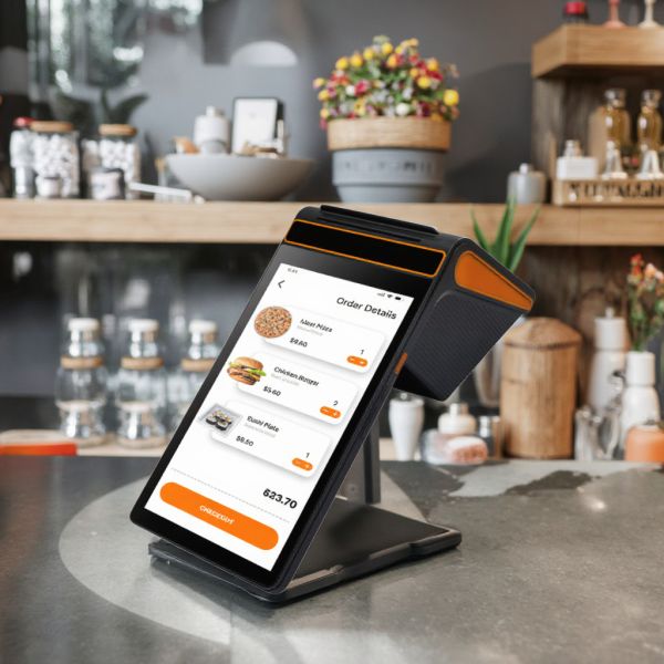 Quality 8-core Processor Smart POS with GMS Support and 2D Infrared Scanning for sale