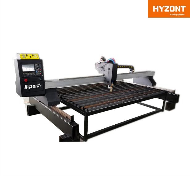 Quality 1200W Gantry CNC Plasma Cutting Table 6000mm/Min 60mm Piercing for sale