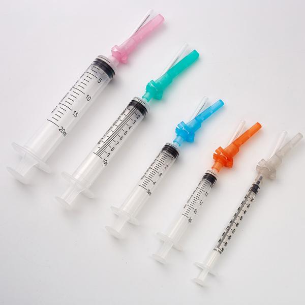 Quality OEM Plastic Disposable Luer Lock Syringe With Needle for sale