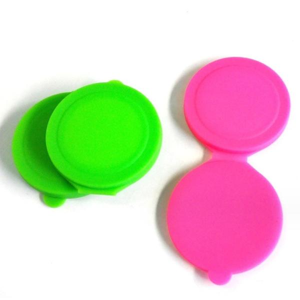 Quality Travel Makeup Round Makeup Compact Folding Portable Mirror Modern Design for for sale