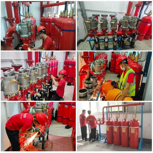 Quality Hfc 227 FM200 Lpg Gas Based Automatic Fire Fighting Product System Extinguisher for sale