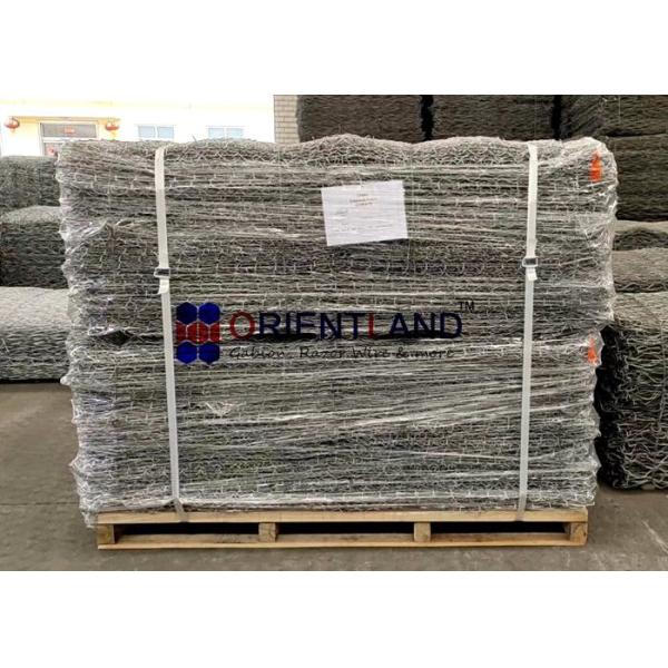 Quality Hexagonal Steel Wire Mesh Galvanized Gabions Retaining Walls for sale