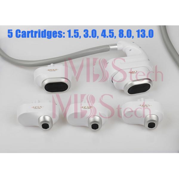 Quality 5 Cooling Cartridges Cold Skin Painless Face Lifting 5D HIFU for sale