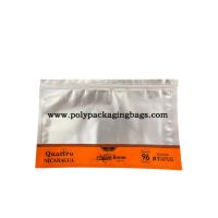 Quality Aluminum Foil Self Sealing Translucent Cigar Packaging Bag for sale