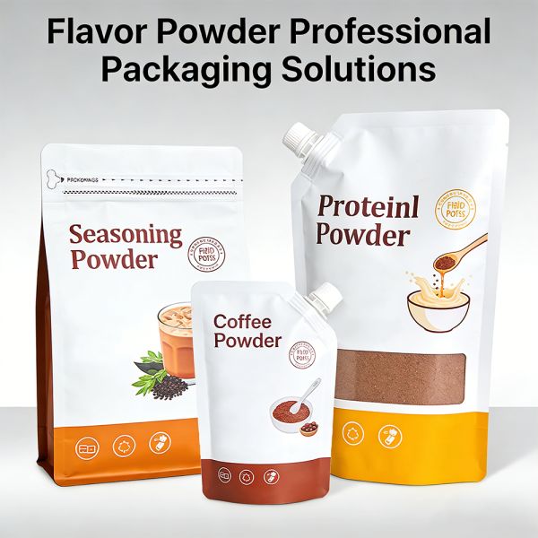 Quality High Barrier Moisture Proof Biodegradable Stand Up Pouch for Powder and Food for sale