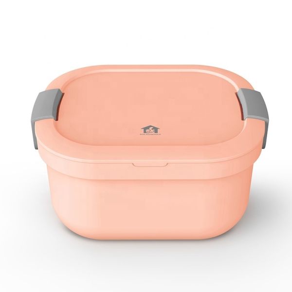 Quality Modern Large Salad Bowl with Spoon and Fork 190*150*100 mm PP Inner Tray for sale