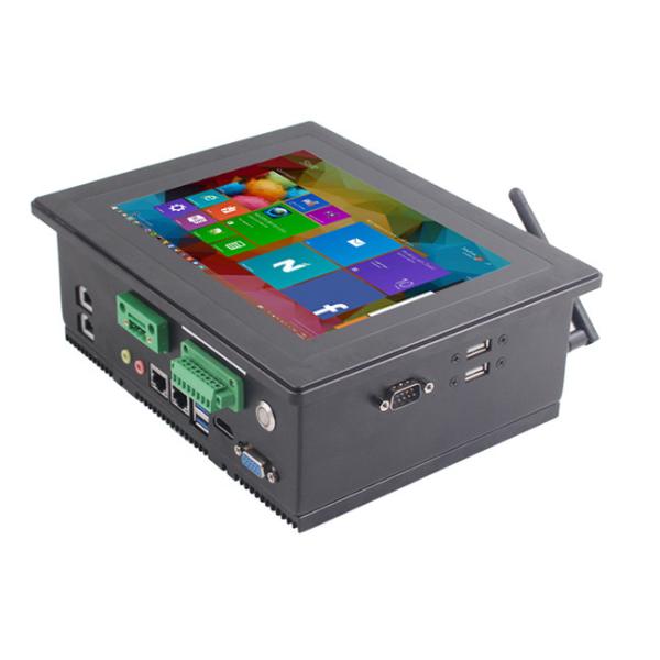 Quality 8Inch Aluminum Bezel Industrial Touch Panel 4xRJ45 for sale