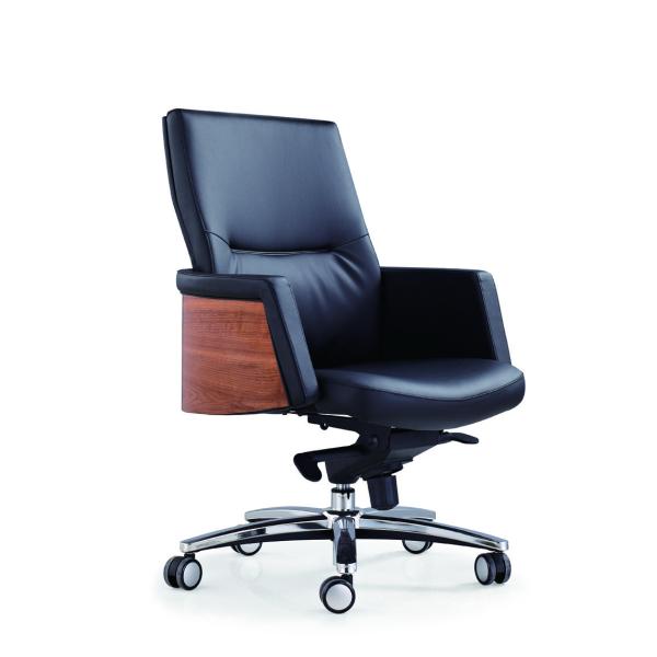 Quality Ergo Cowhide Executive Leather Office Chair Swivel Tilt for sale