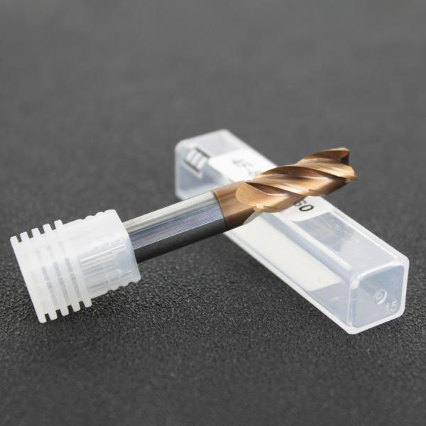 Quality HRC55 Golden Long Reach Endmill 4 To Carbide End Mill for sale