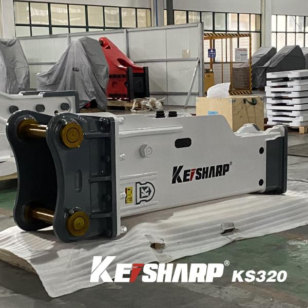 Quality KS550 200mm Chisel Box Type Excavator Hydraulic Breakers For Mining / Metallurgy for sale