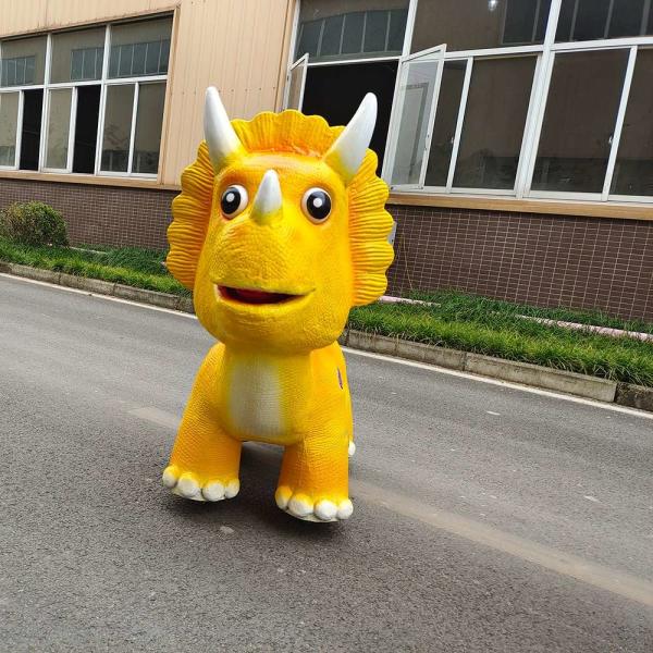 Quality Animatronic Dinosaur Electric Scooter 350W for Theme Parks for sale