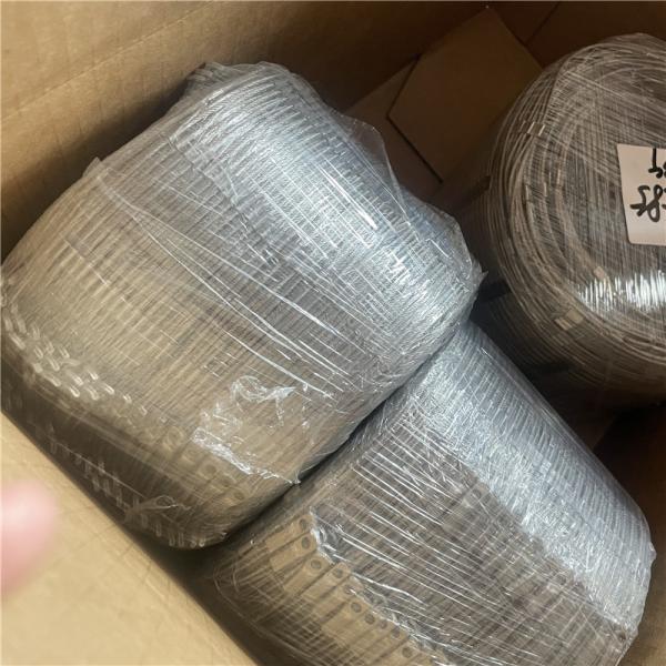 Quality 7 × 19 Construction Safety Stainless Steel Rope Net Size Customized for sale