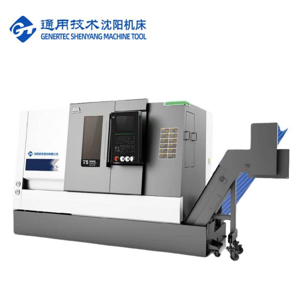 Quality Slant Bed CNC Lathe Linear Guide T5.2-500Q BMT55 Max. Turning Diameter 360mm for sale