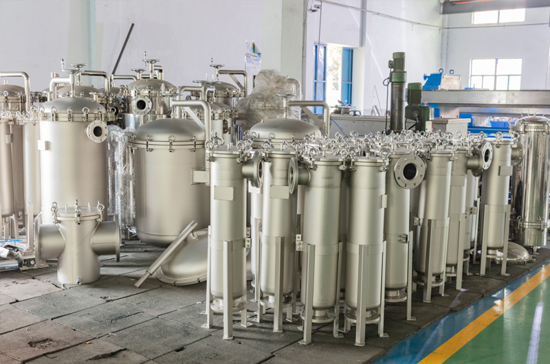 Stainless steel filter press