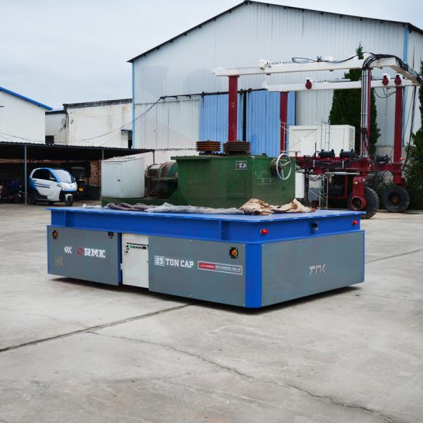 Quality Wireless 25 Tons Hydraulic Lifting Transfer Cart Automatic Charging Stepless for sale