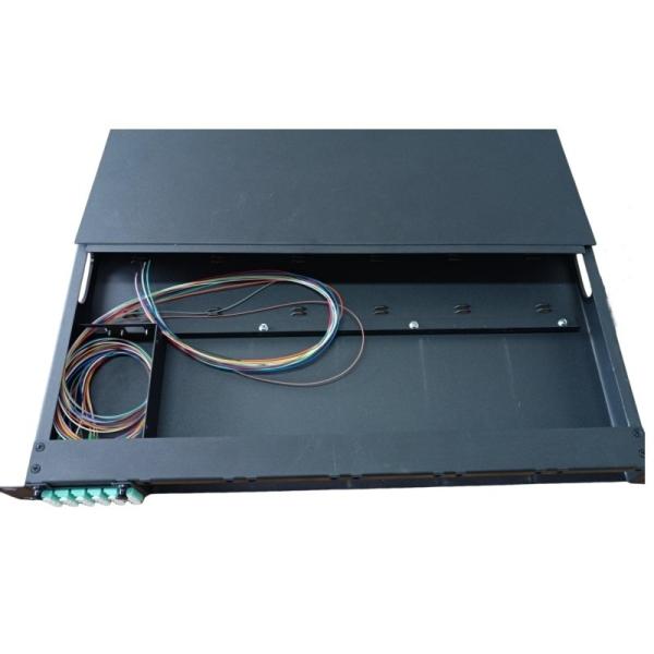 Quality Fiber Optic Equipment Patch Panel Cassette Module MPO Rack 1u 144 Core Upc/APC for sale