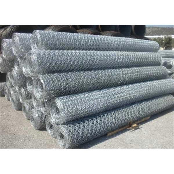 Quality PVC Coated Hexagonal Gabion Mesh 2.0-4.0mm Wire for Rockfall Protection for sale