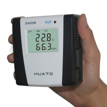 Quality Large Records Monery Wireless Temperature And Humidity Data Logger Zigbee 2.4G for sale