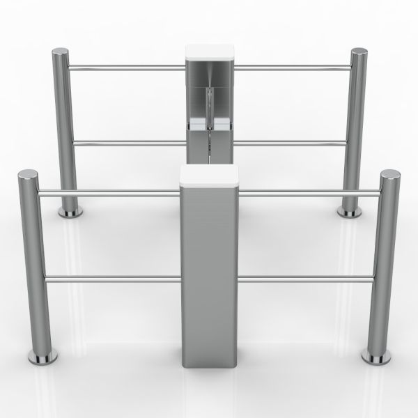 Quality Face Recognition Access Control Turnstile IP54 Rotating Swing Gate for sale