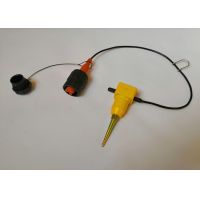 Quality 100Hz Vertical Seismic Geophone KCK Male Connector 1m Leader Cable for sale