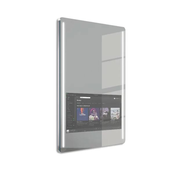 Quality Energy Saving Illuminated Smart Mirror , Touch Screen Wall Mirror With LCD for sale