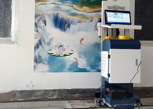 Quality CMYK Shervin Movable Direct Wall Inkjet Printer for sale