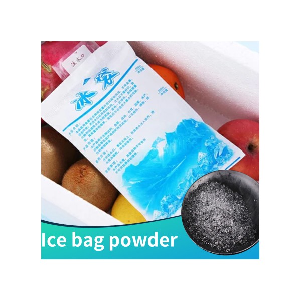 Quality Biodegradable Sodium Polyacrylate Ice Pack with High Water Absorption and Long for sale