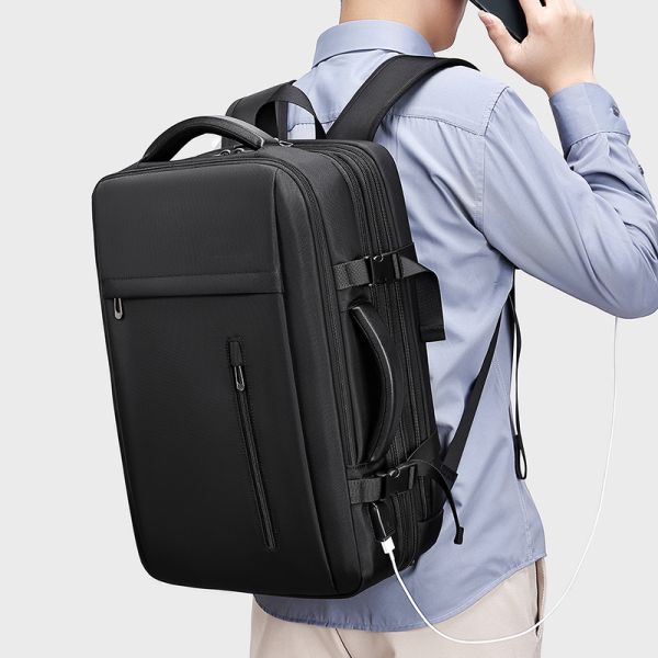 Quality Factory wholesale New large capacity raincoat backpack business travel laptop backpack bag men for sale
