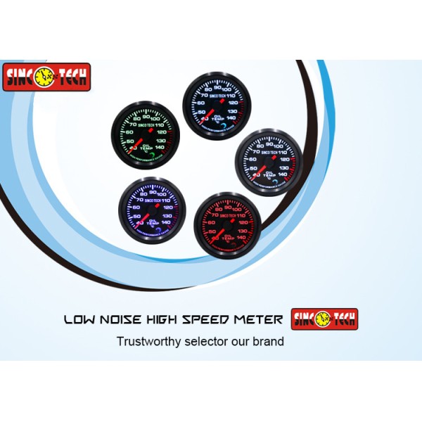 Quality Easy Installation Oil Temperature Meter / Electric Oil Temp Gauge With Alarm for sale