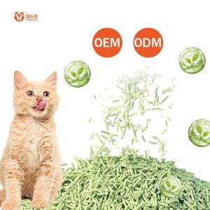 Quality Unscented Tofu Cat Litter Sand OEM Naturally Safe Cat Litter Odor Control for sale
