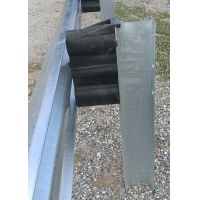 Quality Hot Rolled Highway Guardrail Systems , Galvanized Surface Guardrail H Beam Post for sale
