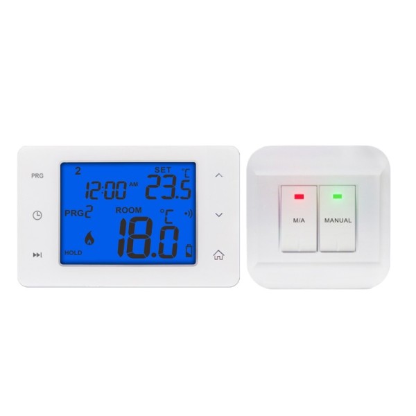 Quality Weekly Programmable Smart Home Touch Screen Wireless Room Thermostat for sale