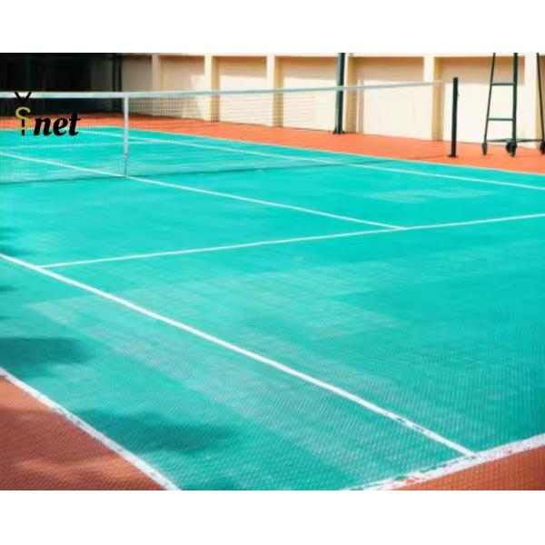 Quality Black Tennis Practice Net Durable Outdoor Badminton Nets 4.5*4.5cm for sale
