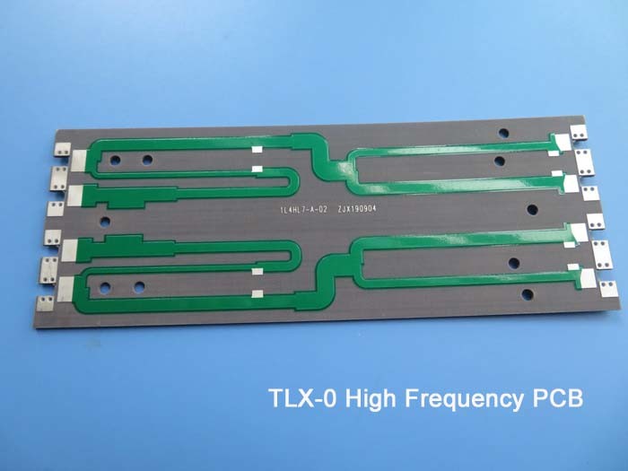 Quality TLX-0 2-layer rigid PCB Built On PTFE fiberglass composites with Immersion Gold for sale
