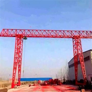 Quality Used Container Motorized Workshop Single Beam Rubber Tire Gantry Crane 8T 10T for sale