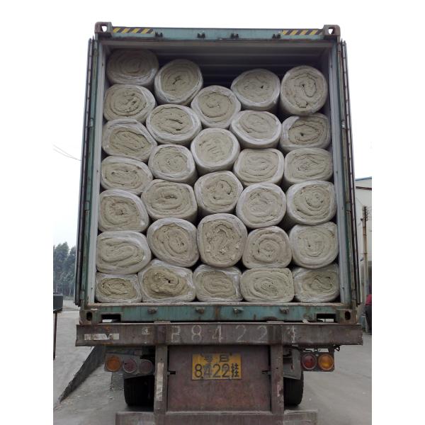 Quality stonewool thermal Insulation Blanket , Mineral Wool Wired Mesh Blanket for sale