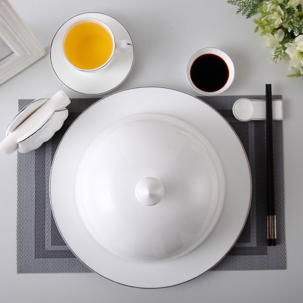 Quality 33.5cm Porcelain China Dinnerware Sets for sale
