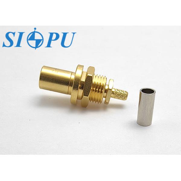 Quality SMB Female RF Coaxial Connector – Threaded Mount, Compatible with RG316/U Cable for sale
