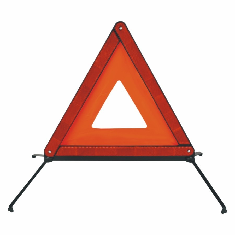 Quality CE Certified High Visibility Red Reflective Triangle Warning for Emergency for sale