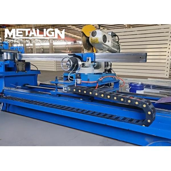 Quality Heavy Duty Box Beam Roll Forming Machine With Cooling System Precision Round for sale
