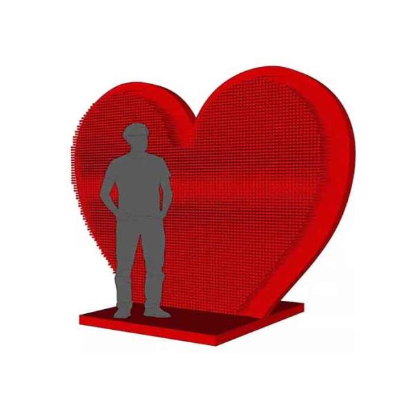 Quality Giant Plastic 3D Art Toy Pin Wall Amusement Impression Board Playground for sale