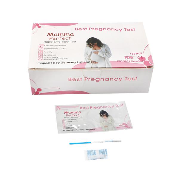 Quality Disposable Medical Device Consumables HCG Pregnancy Test Card for sale