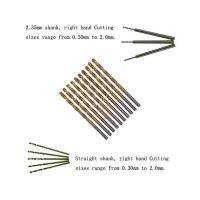 Quality HSS Drill Bits High Speed Steel Fully Ground DIN338 0.1-3mm for sale