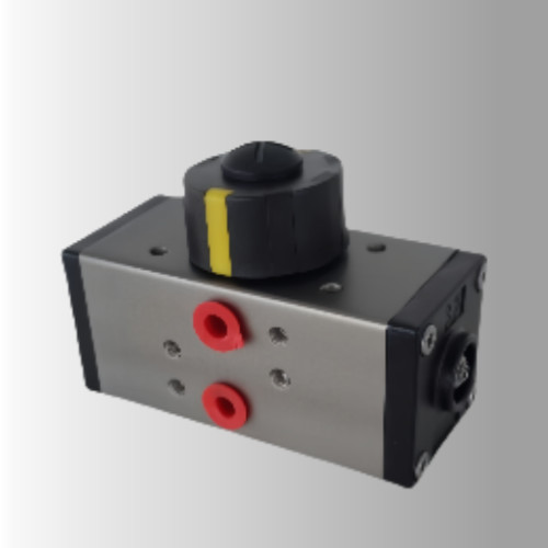 Quality Corrosion Resistant Double Action Pneumatic Actuator Aluminum Mini Rotary for sale