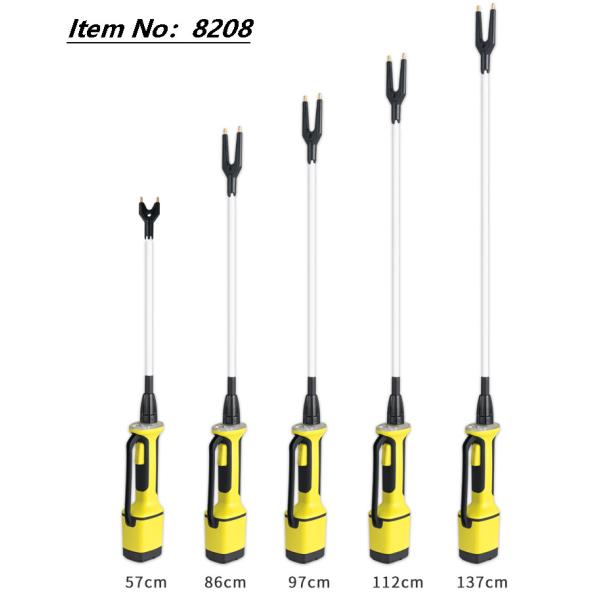 Quality 58cm Cattle Electric Shocker Yellow 10000V Rechargeable With Antislip Handle for sale