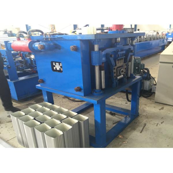Quality Hydraulic Downpipe Roll Forming Machine Bending Elbowing PLC Control Box for sale