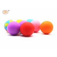 Quality FDA Water Resistant Colored Bouncy Soft Silicone Rubber Ball for sale