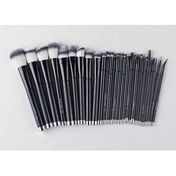 Quality 29 Piece Magnetic Stand Synthetic Fiber Makeup Brushes for sale